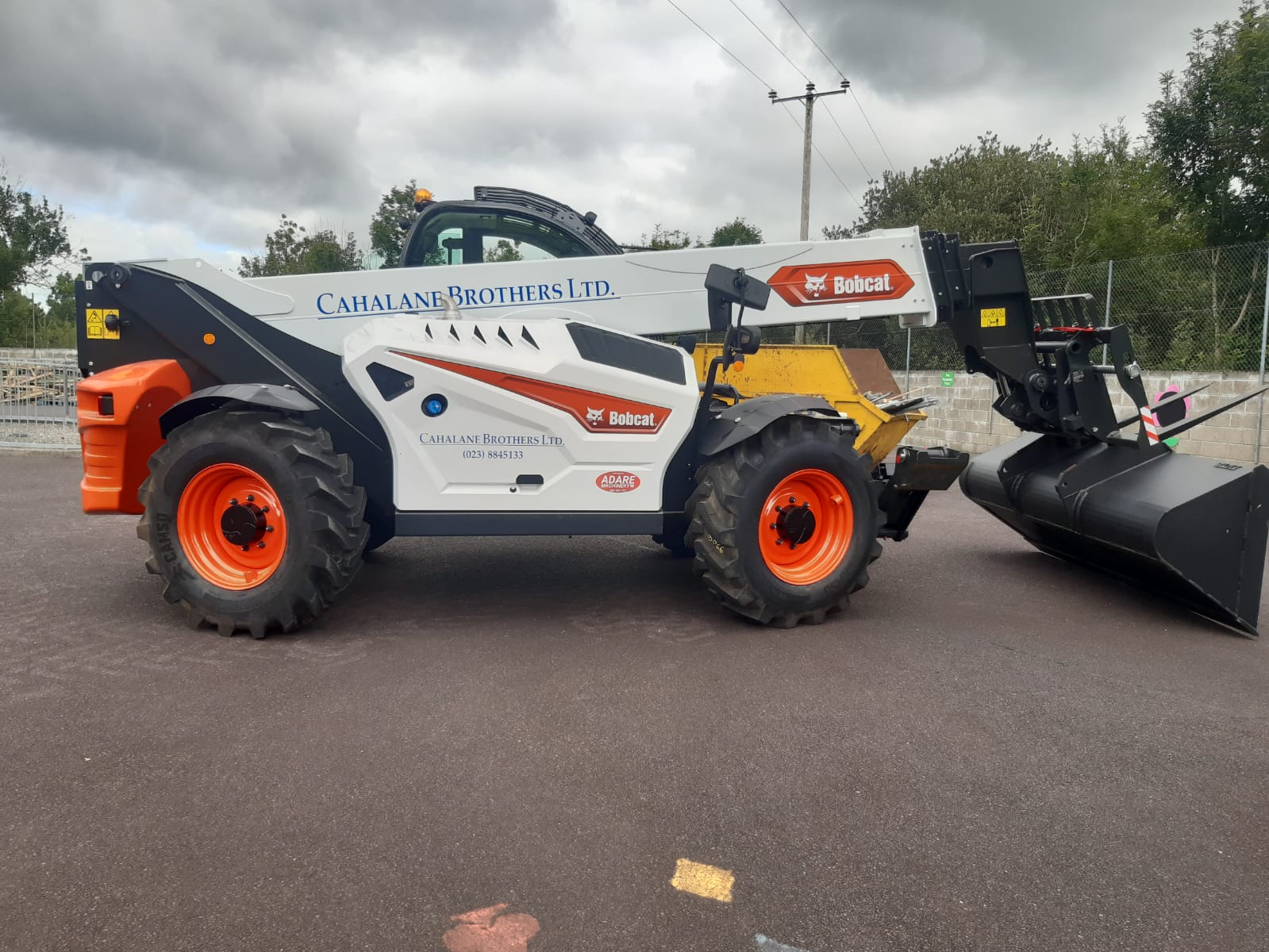 Bobcat 18m Telehandler Heads to Cork - Adare Machinery