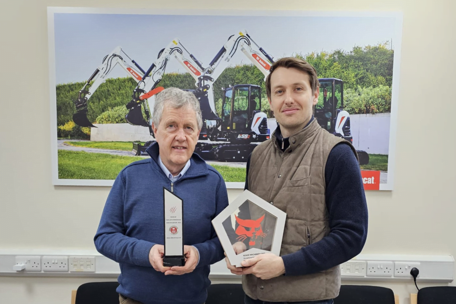 Two Bobcat Awards for Adare Machinery - Adare Machinery