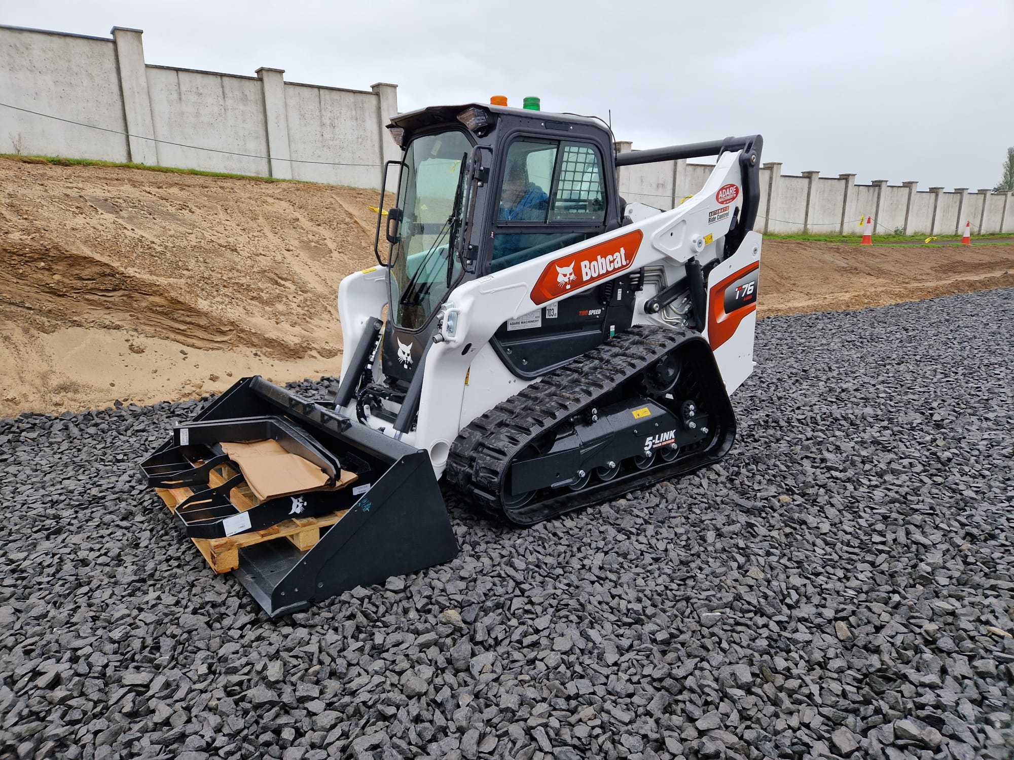 Bobcat T76 Track Loader Lands in Laois - Adare Machinery