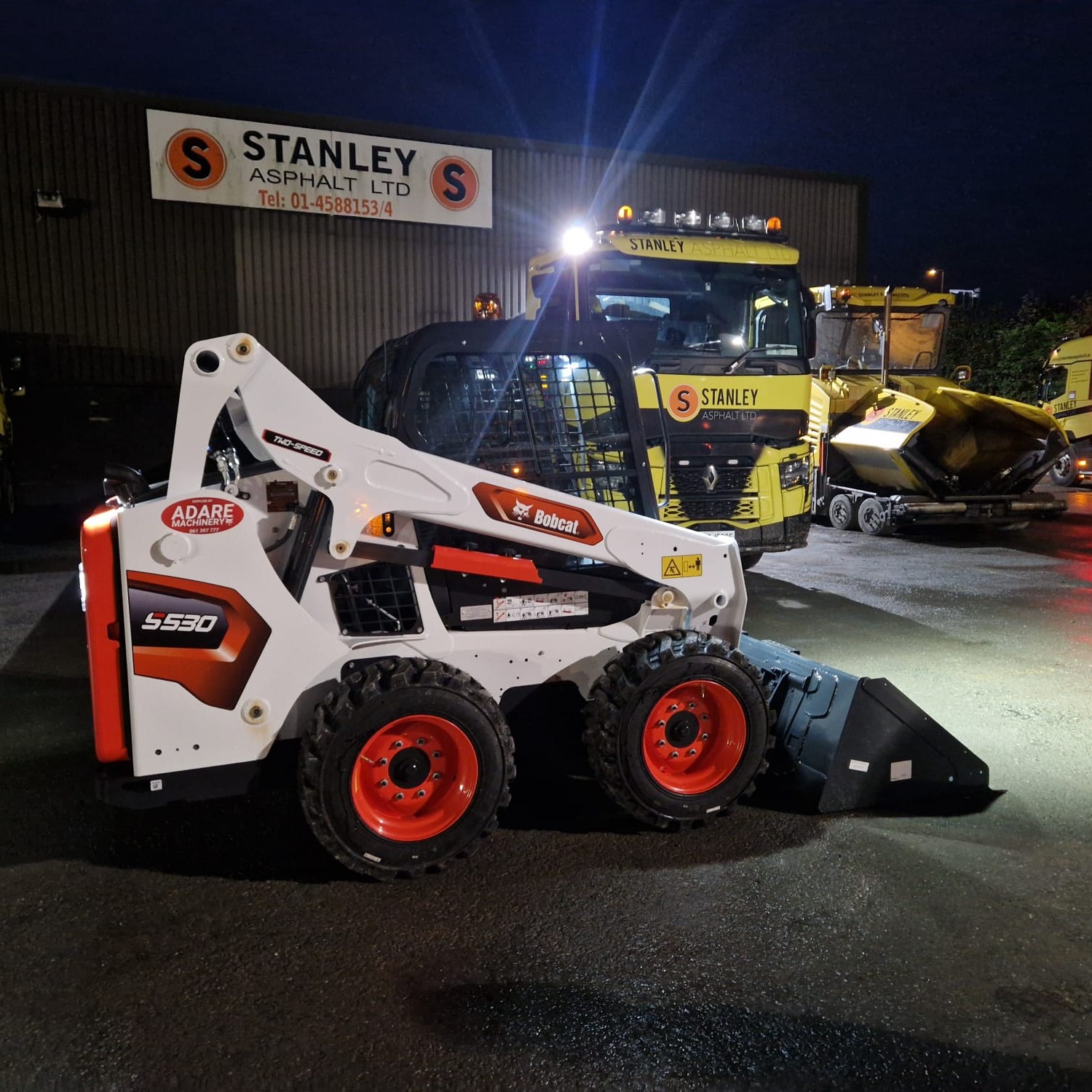 Bobcat S530 Skid Steer delivered to Dublin - Adare Machinery