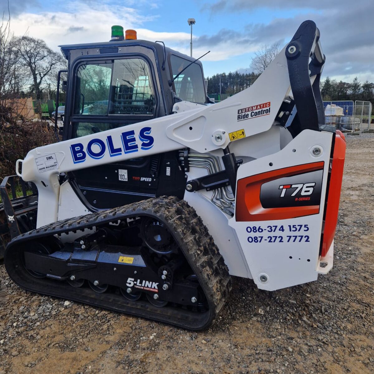 New Bobcat T76 Track Loader Heads to Boles Diggers - Adare Machinery